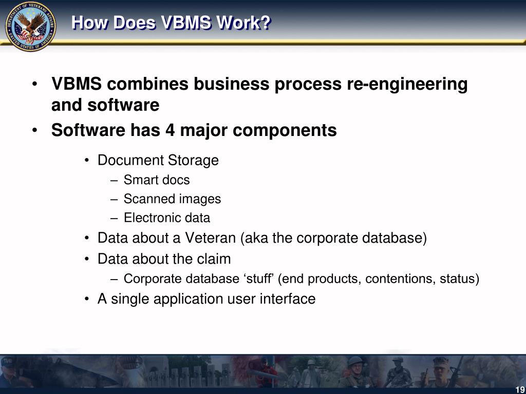 PPT - Virtual Lifetime Electronic Record (VLER) AFCEA Luncheon ...
