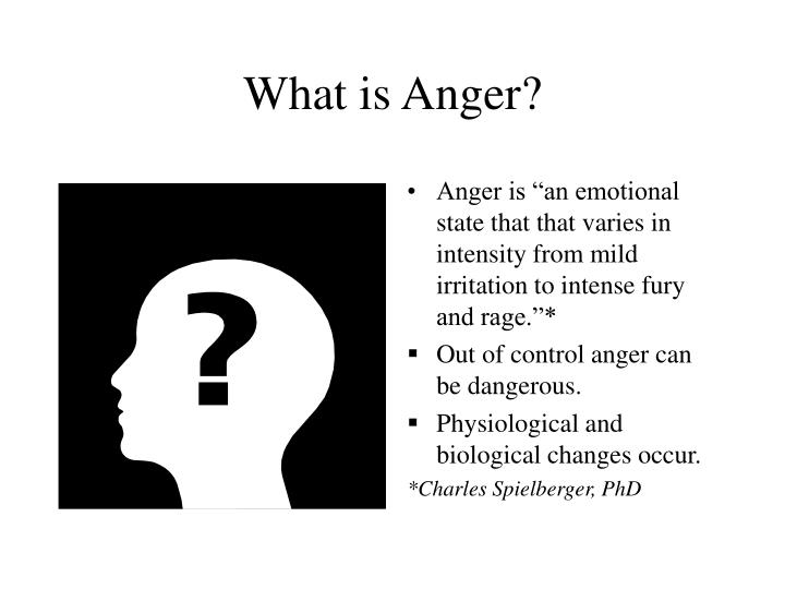 PPT - Dealing With Anger PowerPoint Presentation - ID:608534