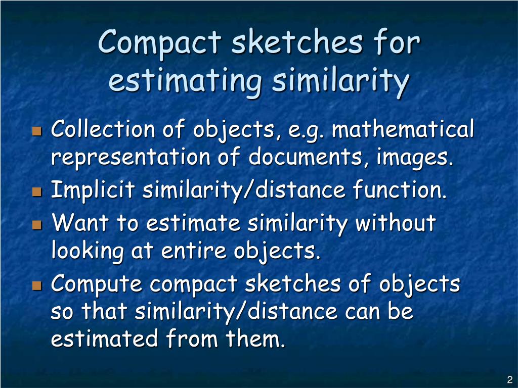 Ppt Similarity Estimation Techniques From Rounding Algorithms Powerpoint Presentation Id608659