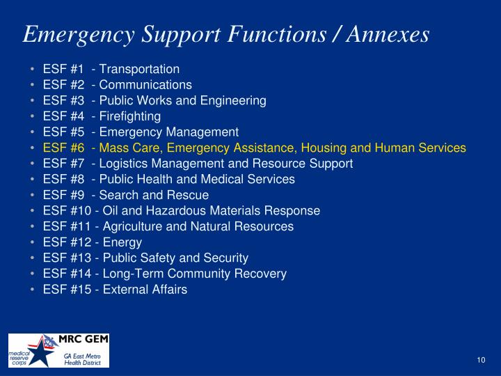PPT - Emergency Preparedness and Response: The Big Picture PowerPoint ...