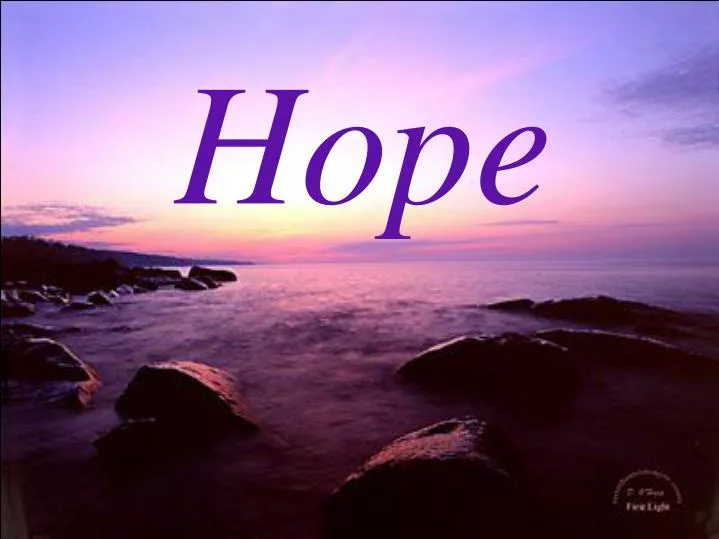 PPT - Hope PowerPoint Presentation, free download - ID:609520