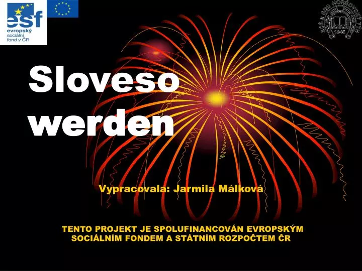PPT - Sloveso werden PowerPoint Presentation, free download - ID:609653