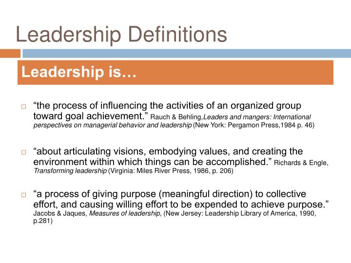 PPT - Introduction to Leadership Development PowerPoint Presentation ...