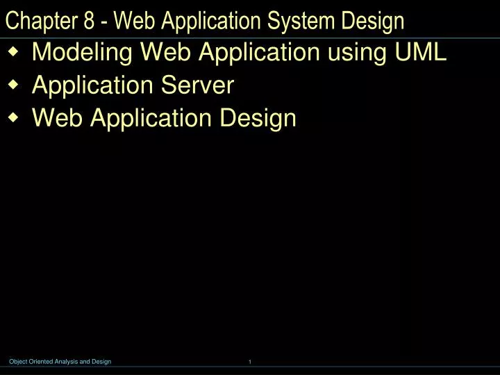 PPT - Chapter 8 - Web Application System Design PowerPoint Presentation ...