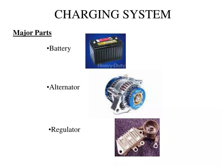 PPT - CHARGING SYSTEM PowerPoint Presentation, free download - ID:611761