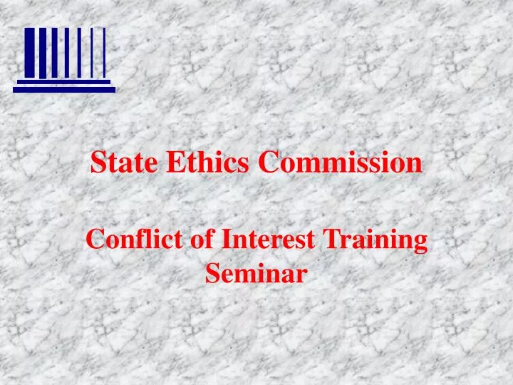 PPT - State Ethics Commission PowerPoint Presentation, free download ...