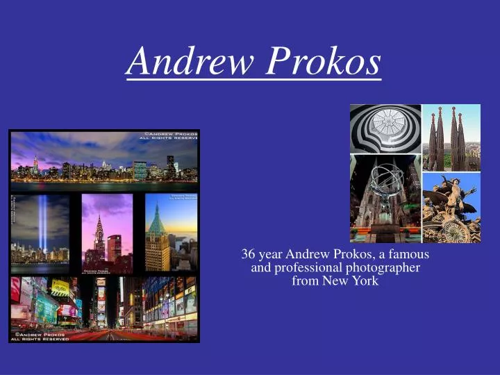 PPT - Andrew Prokos PowerPoint Presentation, free download - ID:612784