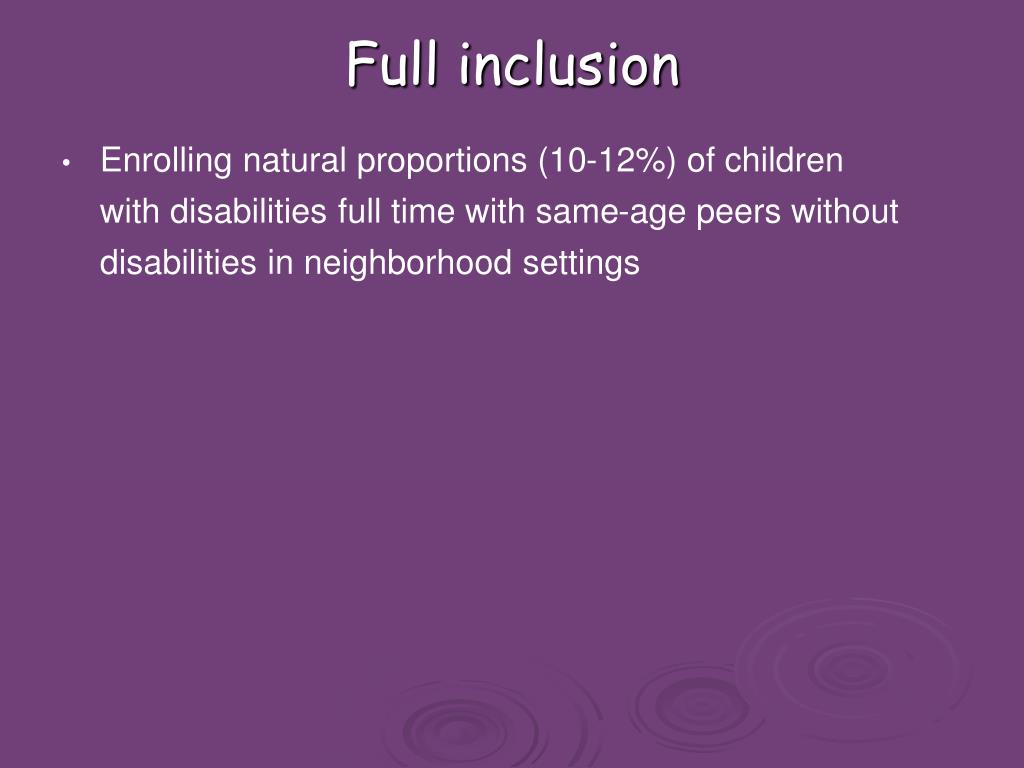 PPT - Inclusive Placement Opportunities for Preschoolers: A Systems ... PPT - Inclusive Placement Opportunities for Preschoolers: A Systems ...
