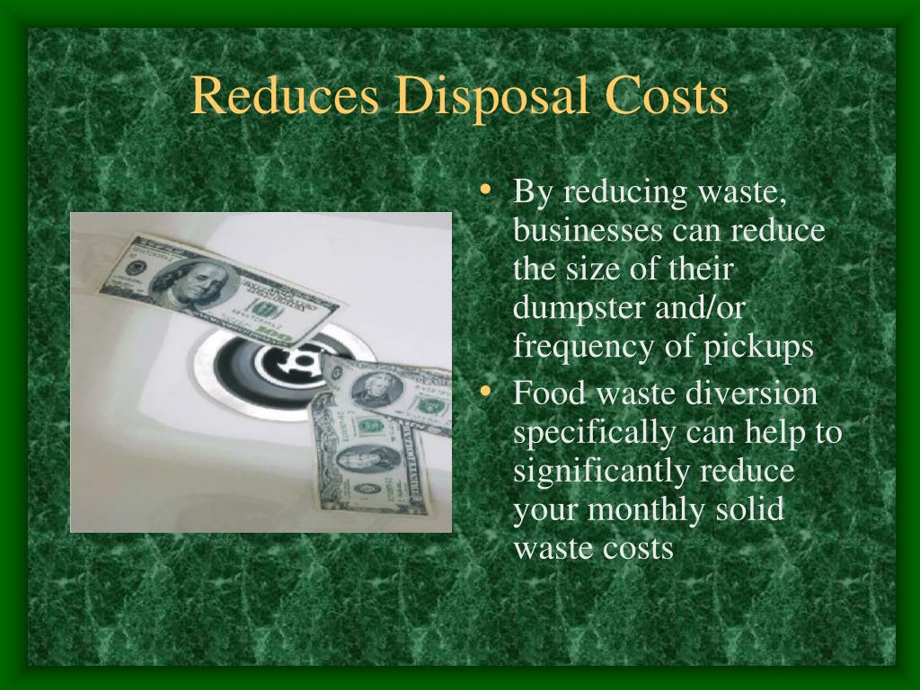 PPT - Waste Reduction for the Food Service Industry PowerPoint ...