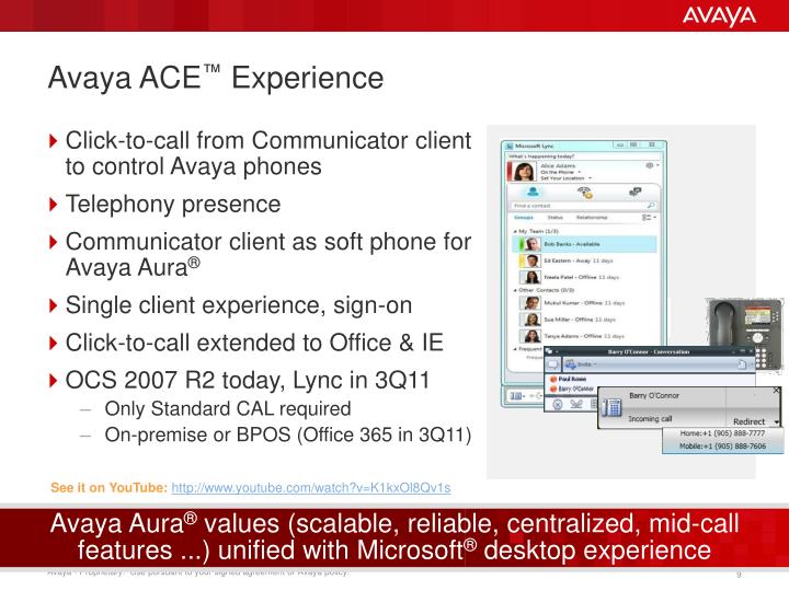 PPT - Avaya Aura PowerPoint Presentation - ID:613886
