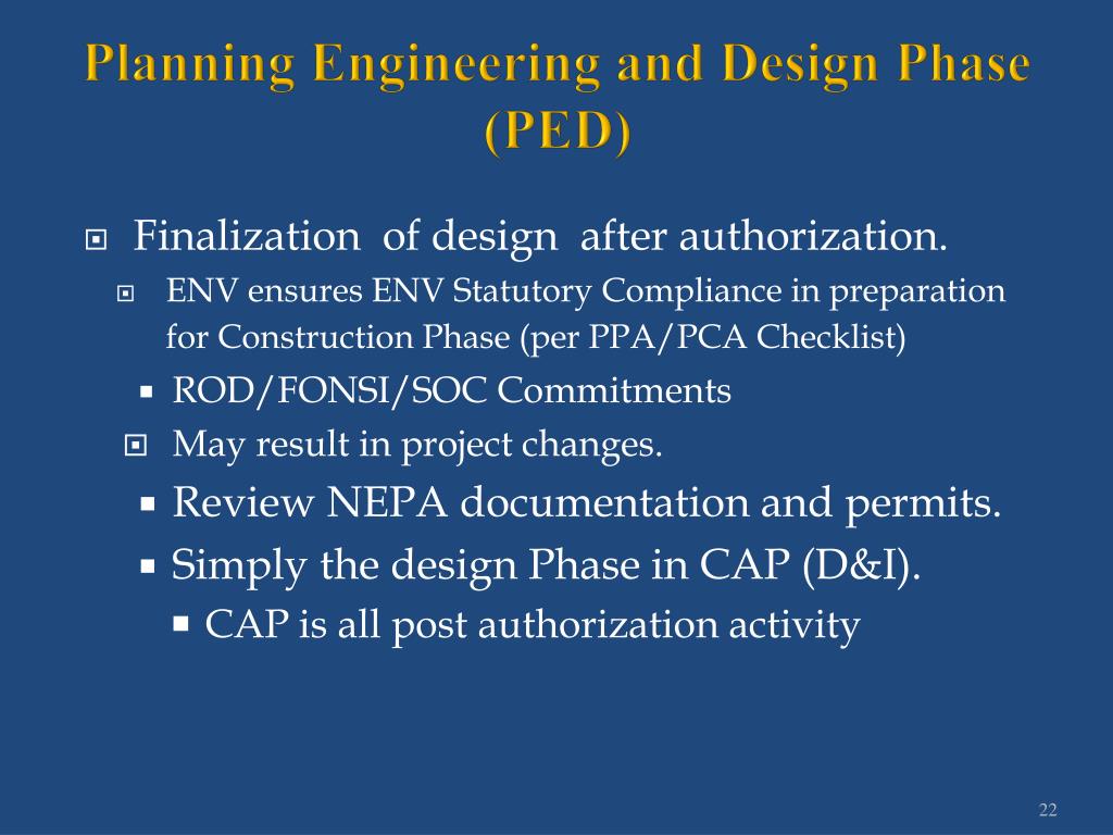 PPT - The Environmental Role at VARIOUS STAGES OF THE CIVIL WORKS ...