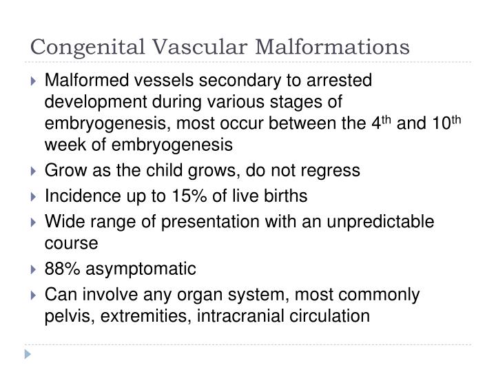 PPT - Congenital Vascular Malformations PowerPoint Presentation - ID:614617