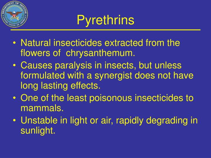 PPT - U.S. Army Permethrin Treated Uniforms: Past, Present and Future ...