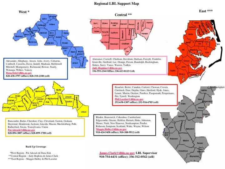 PPT - Regional LBL Support Map PowerPoint Presentation, free download ...