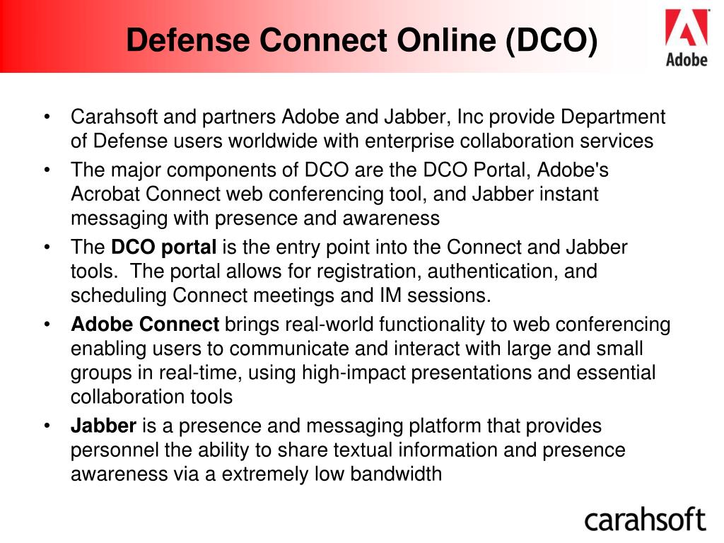PPT - Defense Connect Online Bruce B. Jones Operations Manager, Air ...