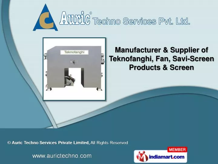 PPT - FAN Products , SAVI - Screen Products PowerPoint Presentation ...