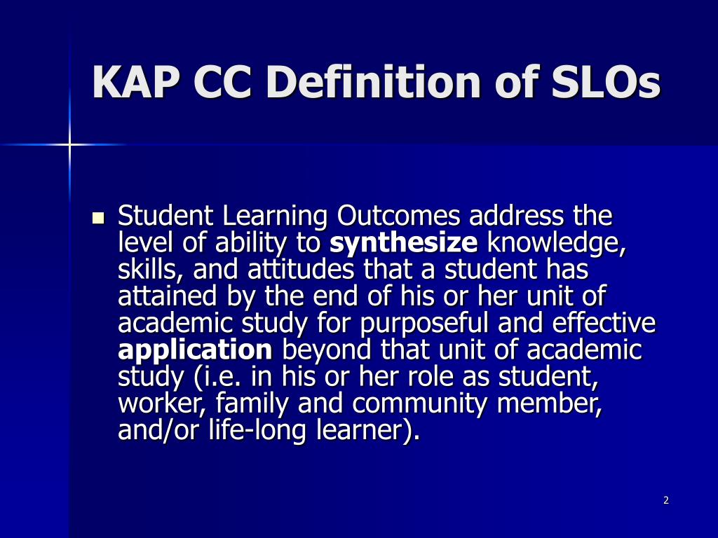 PPT - KapCC Student Learning Outcomes Assessment Framework PowerPoint ... PPT - KapCC Student Learning Outcomes Assessment Framework PowerPoint ...