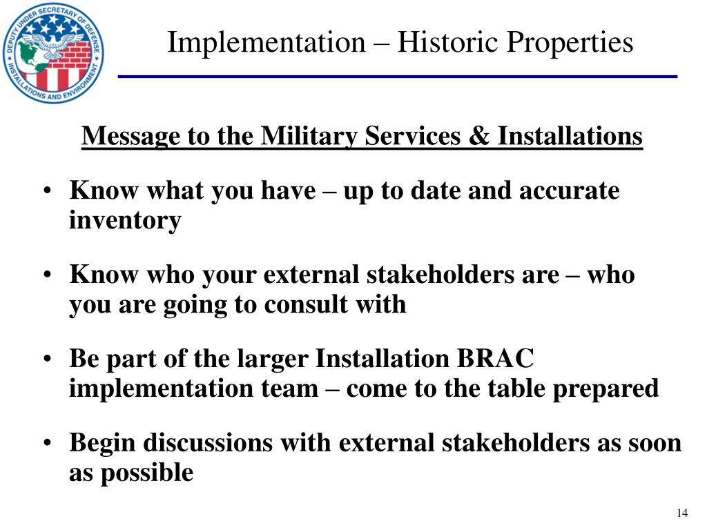 Ppt Cultural Resource Management In The Department Of Defense