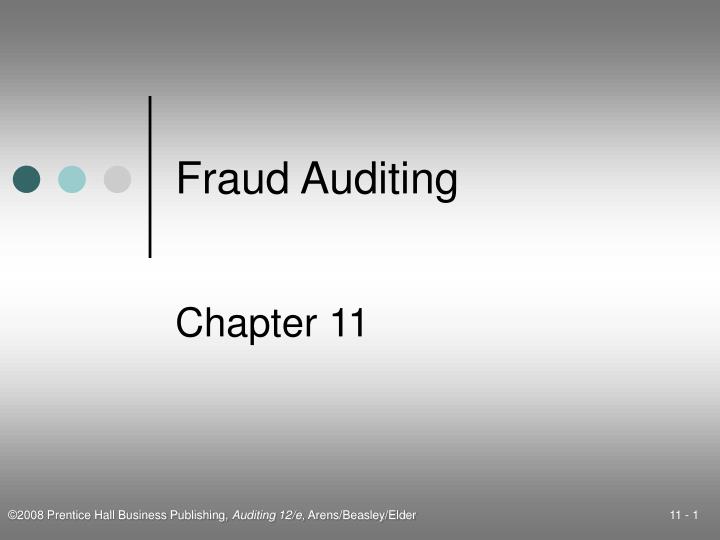 PPT - Fraud Auditing PowerPoint Presentation, free download - ID:618439