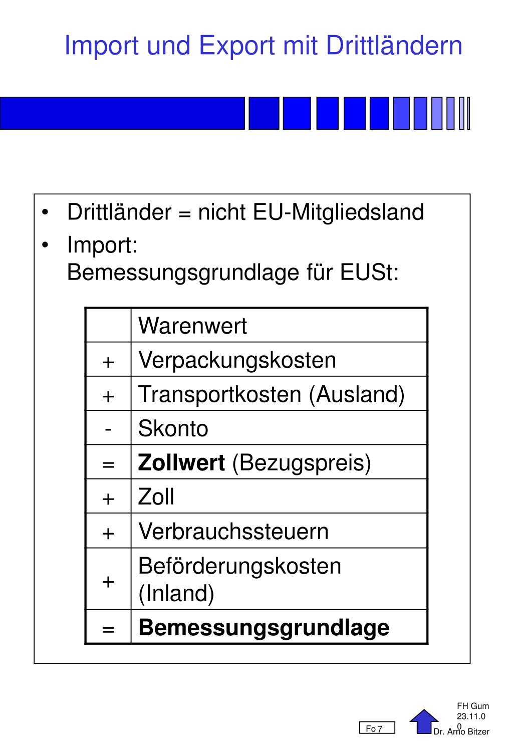 PPT - Berechnungen und Buchungen in Sachbereichen des ...