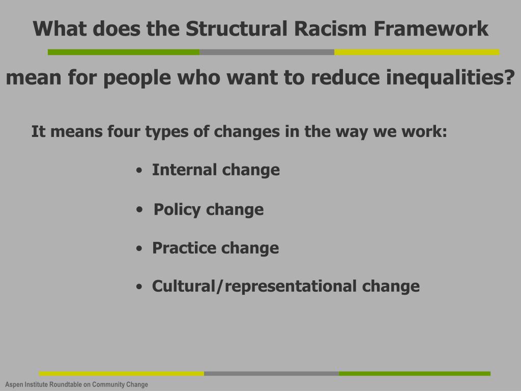 PPT - RACIAL EQUITY AND ECONOMIC SECURITY Response to STRUCTURAL RACISM ...