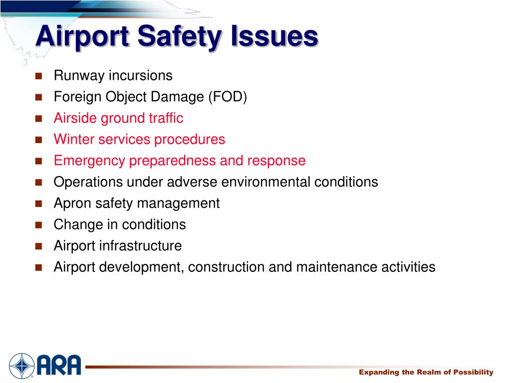 PPT - Enhancing Airport Safety with Safety Management Systems: An ...