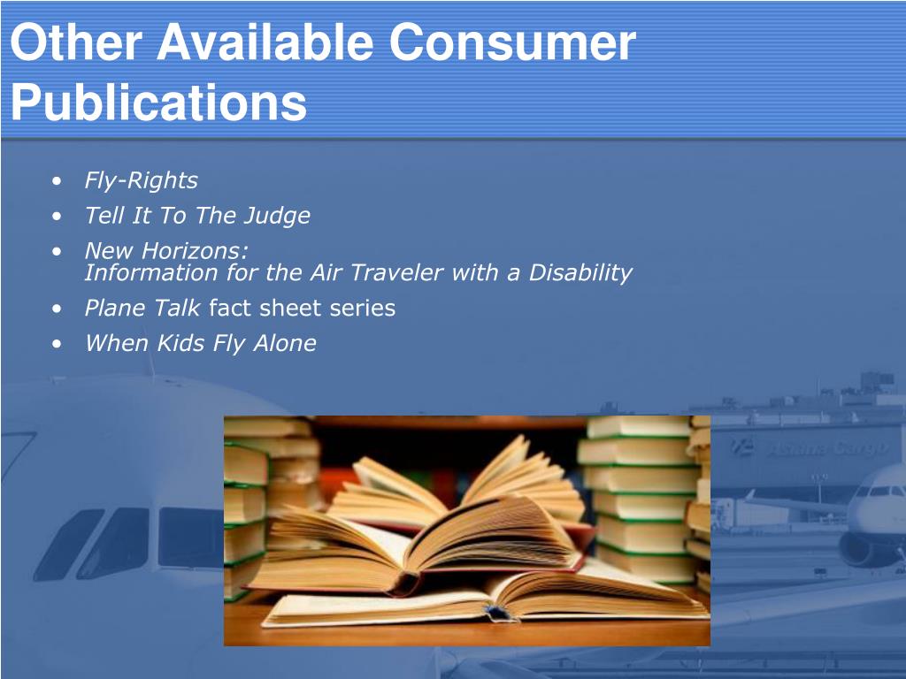 PPT - Consumer Protection of Air Travelers in the USA PowerPoint ...