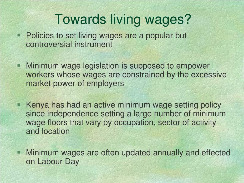 PPT - Living wages in Africa: Experiences from the Cut Flower and ...