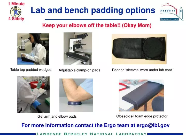 PPT - Lab and bench padding options PowerPoint Presentation, free ...