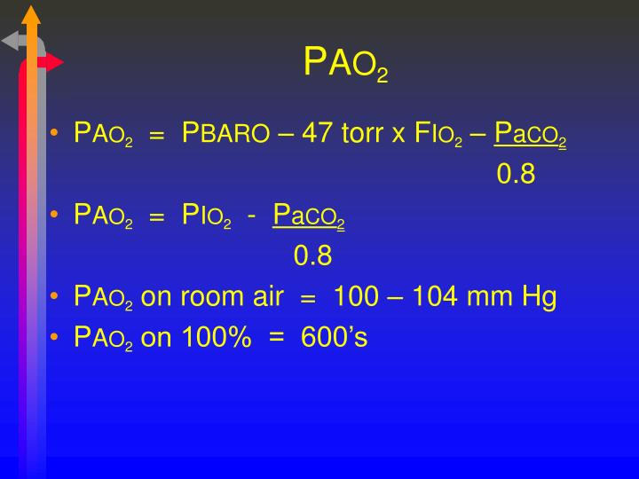 PPT - ARTERIAL BLOOD GAS ANALYSIS PowerPoint Presentation - ID:622540