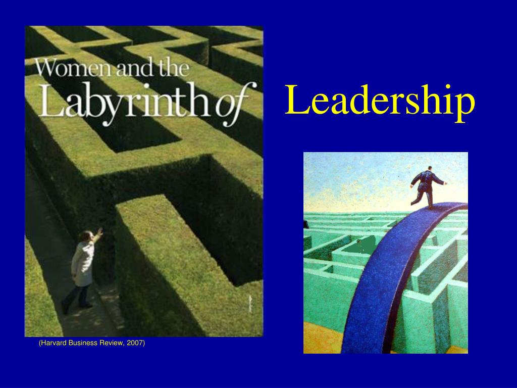 Ppt Through The Labyrinth How Women Become Leaders Powerpoint