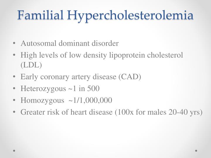 PPT - Familial Hypercholesterolemia PowerPoint Presentation - ID:623530