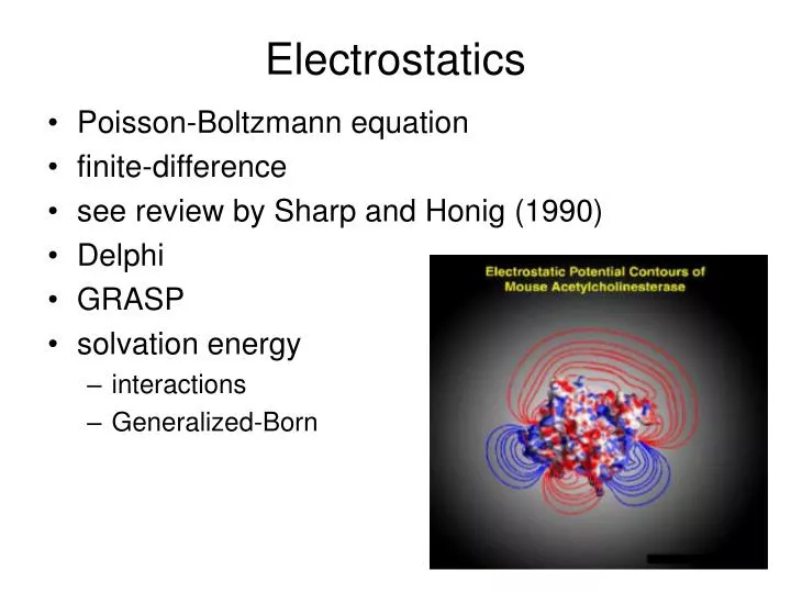 PPT - Electrostatics PowerPoint Presentation, free download - ID:623909