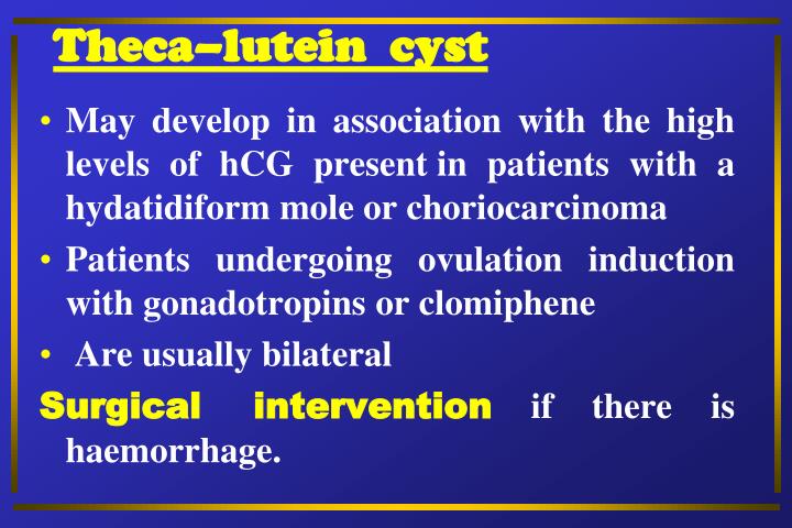 PPT - Benign Diseases of the Ovary PowerPoint Presentation - ID:623954