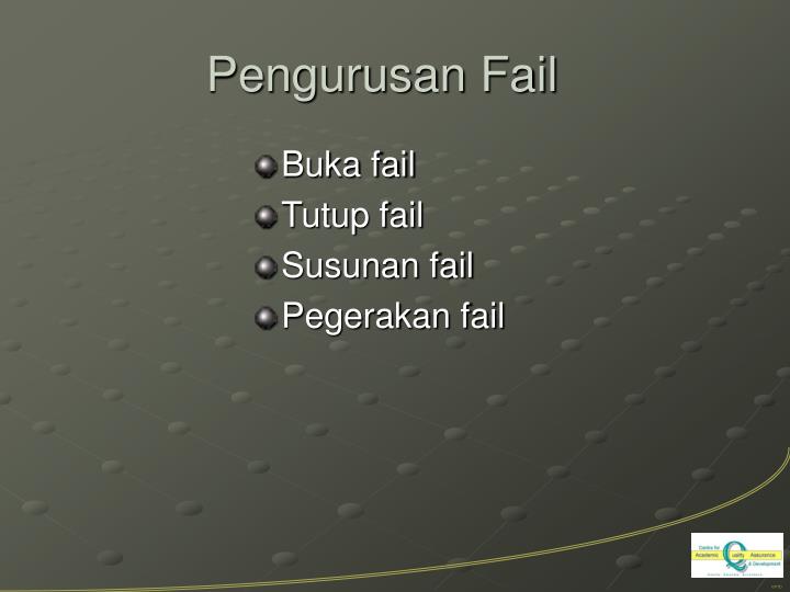 PPT - Aplikasi 5S dalam pengurusan fail PowerPoint Presentation - ID:624220