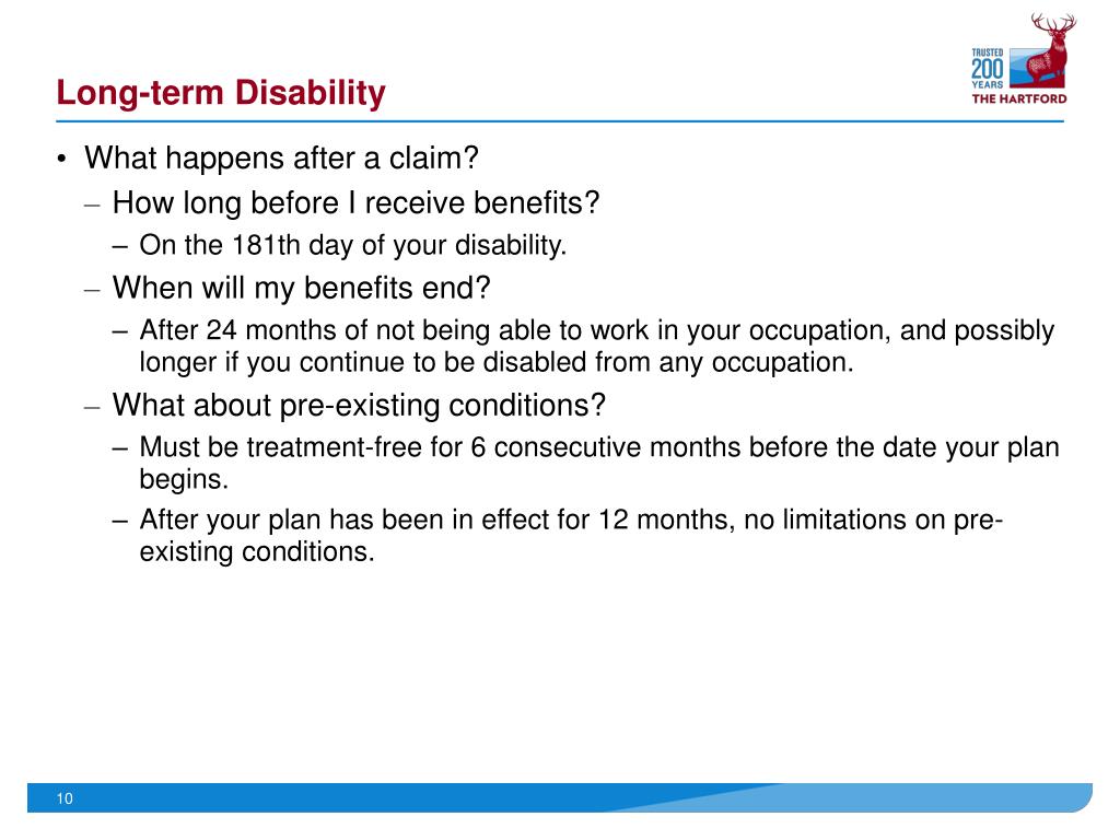 PPT - LONG-TERM DISABILITY INSURANCE. Give your paycheck the guarantee ...