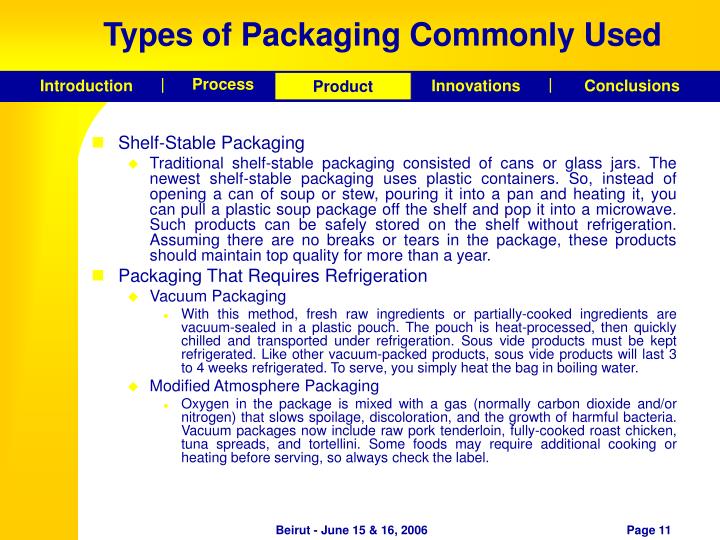 PPT - Packaging & Food Safety PowerPoint Presentation - ID:625056