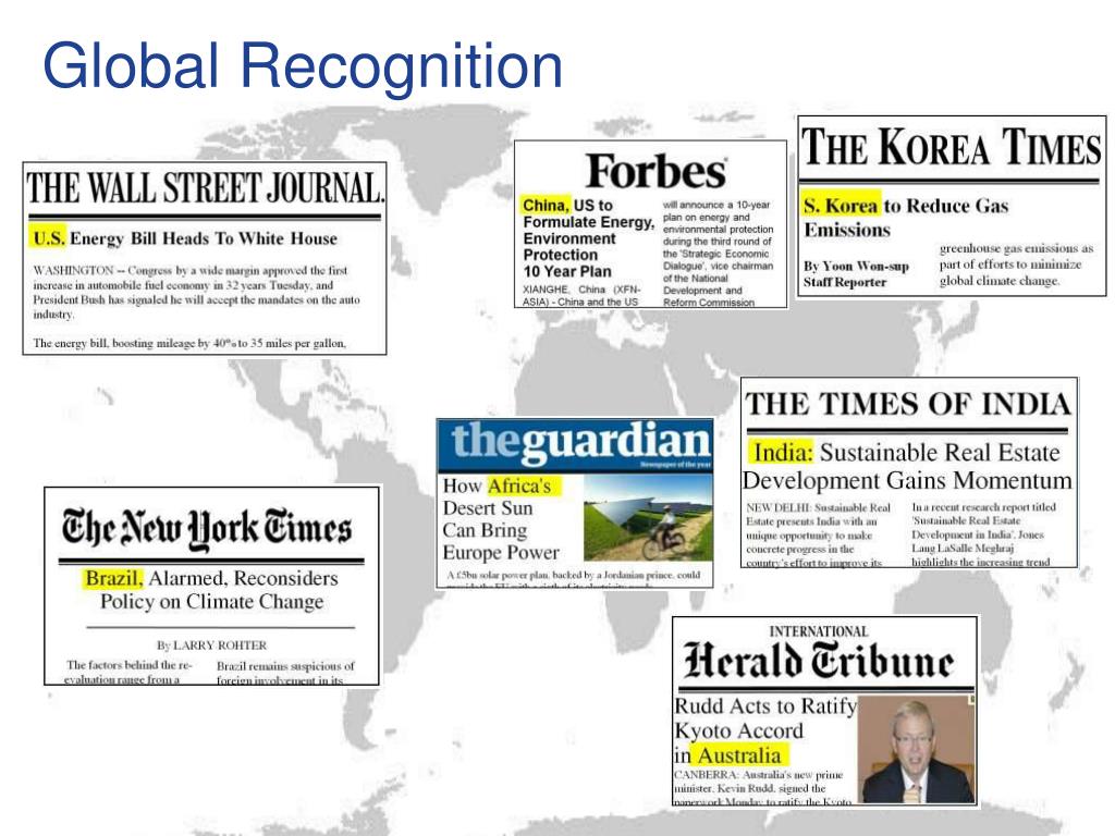 PPT - Green is a Business Opportunity 2008 Business Future of America's ...