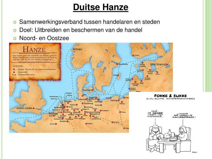 PPT - Opkomst van handel en ambacht die de basis legde voor het ...