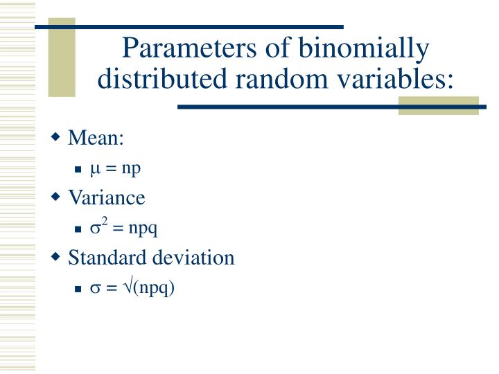 PPT - A Discrete Probability Distribution: The Binomial Distribution PowerPoint Presentation ...