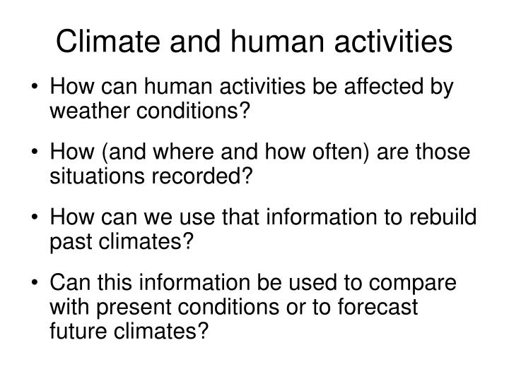 PPT - Reconstruction of past climates from documental sources ...