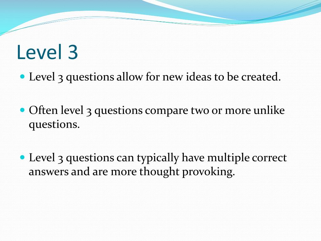 PPT Costa s Levels Of Questioning PowerPoint Presentation Free