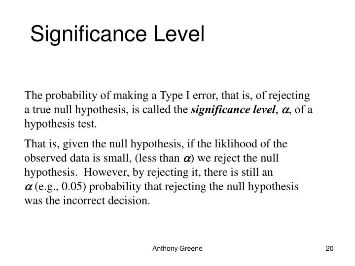 PPT - Simple Hypothesis Testing PowerPoint Presentation - ID:628776