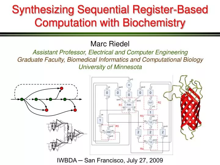 PPT - Synthesizing Sequential Register-Based Computation with ...