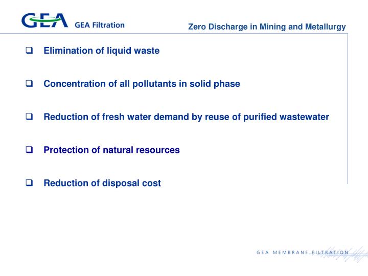 PPT - Zero liquid discharge in mining and metallurgy PowerPoint ...