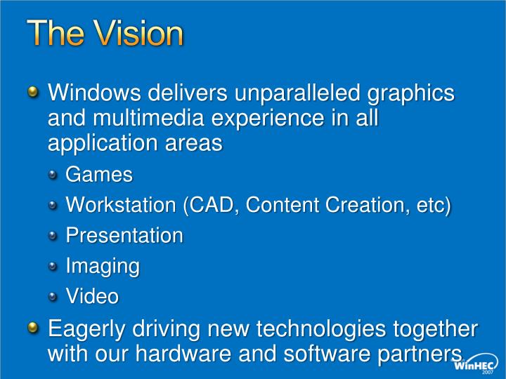 PPT - Windows Graphics Architecture PowerPoint Presentation - ID:630940