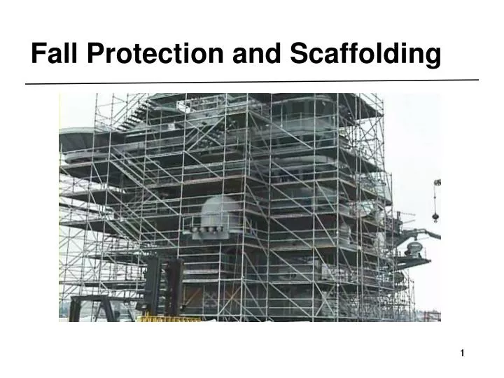 PPT - Fall Protection and Scaffolding PowerPoint Presentation, free ...