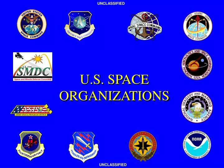 PPT - U.S. SPACE ORGANIZATIONS PowerPoint Presentation, free download ...