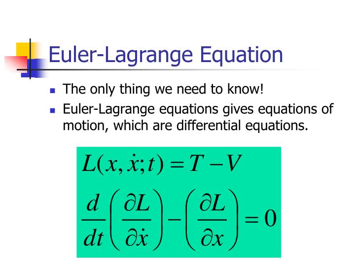 PPT - Maple for Lagrangian Mechanics PowerPoint Presentation - ID:631668