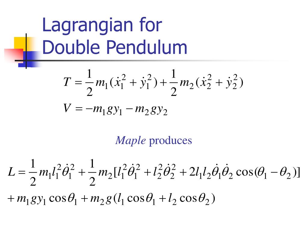 PPT Maple For Lagrangian Mechanics PowerPoint Presentation Free PPT Maple For Lagrangian Mechanics PowerPoint Presentation Free
